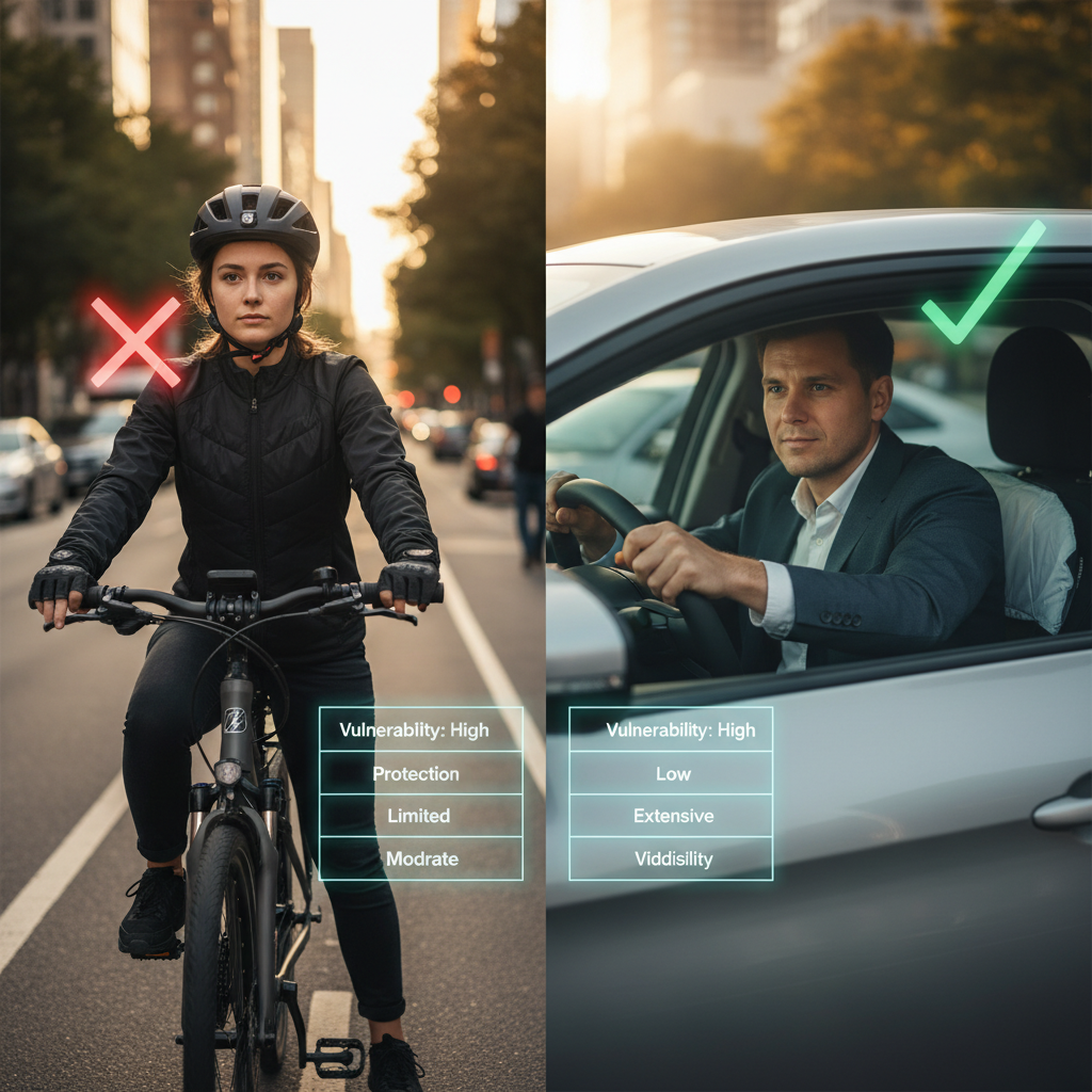 Commuter Safety: E-Bike vs. Car Risk Analysis – marsantsx