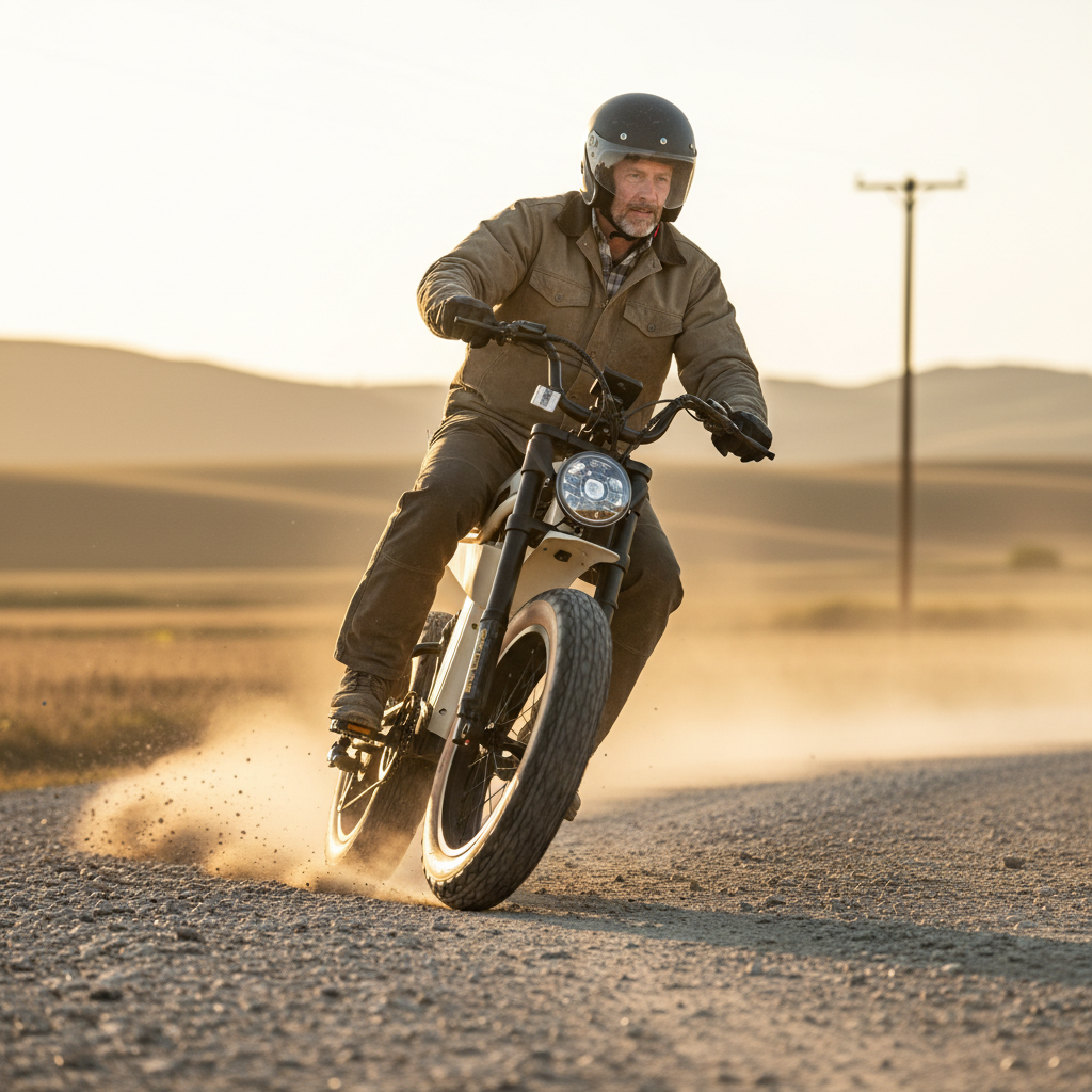 Fat Tire E-Bike Stability on Loose Dirt - Marsantsx – marsantsx